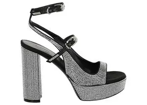 Givenchy Voyou Crystal Embellished Platform Sandals