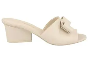 FERRAGAMO Valery 55 Leather Mules
