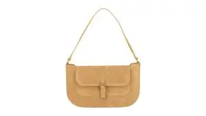 BYFAR Miranda Suede Shoulder Bag