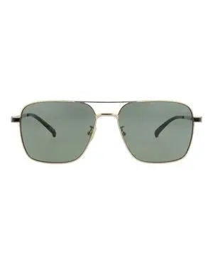 Dunhill Aviator Frame Sunglasses - Gold Gold Green (du0052s/30012604/002)