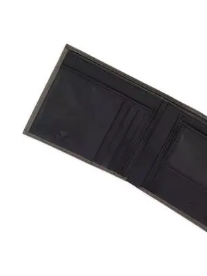 Guess Logo-plaque Bi-fold Wallet - Brown