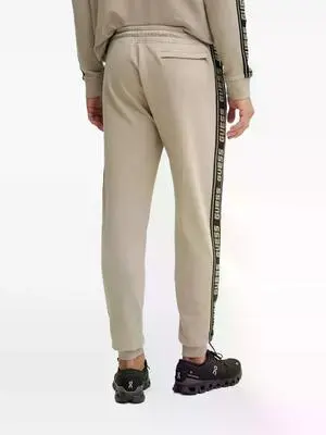 Guess Logo-tape Track Pants - Neutrals