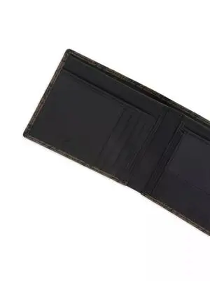 Guess Milano Monogram-print Logo-plaque Wallet