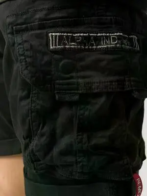 Alpha Industries Logo Cargo Shorts