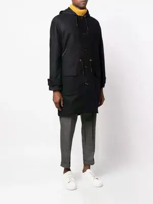 PT TORINO Hooded Drawstring Coat