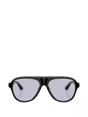 Oliver Spencer Aviator Sunglasses - Black