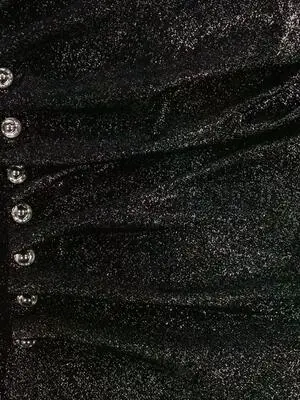 Rabanne Draped Press-stud Top