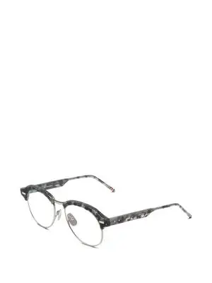 Thom Browne Browline Glasses - Grey