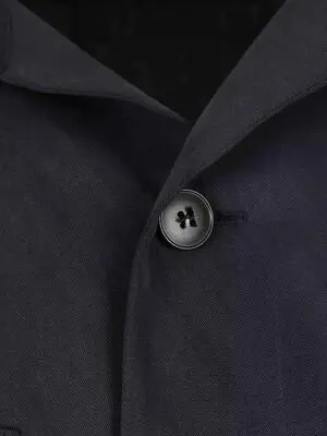 Canali Pocket Button Jacket - Blue