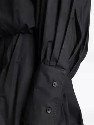 THELATEST Diana Pleated Puff-sleeve Blouse