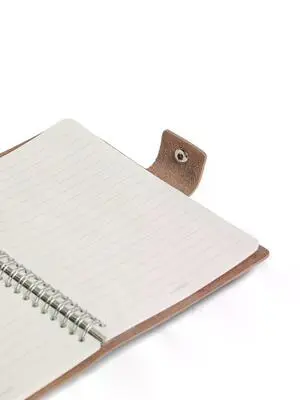 12 STOREEZ Spiral-bound Leather Notebook