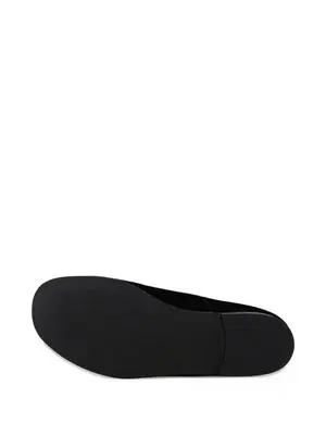 DANIELA GREGIS Lace-up Velvet Loafers