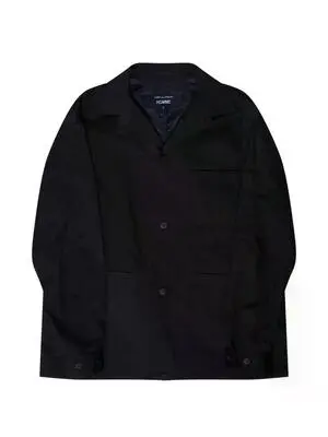 Comme Des Garçons Notched-lapel Patch-pocket Jacket - Black