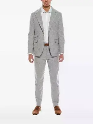 Brunello Cucinelli Houndstooth Three-button Suit