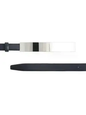 MUGLER Rectangular-buckle Belt