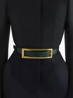MUGLER Rectangular-buckle Belt