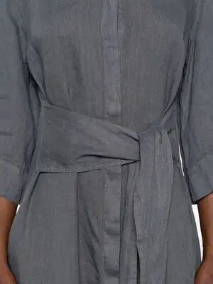 ARCHIVIO '67 Linen Chemisier Dress