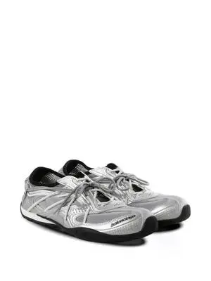 Balenciaga Radar Mesh Sneakers - Silver