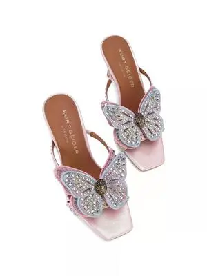 Kurt Geiger Butterfly Embellished Stiletto Sandals