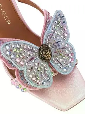 Kurt Geiger Butterfly Embellished Stiletto Sandals