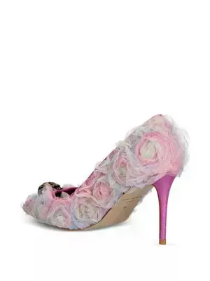 Kurt Geiger Belgravia Eagle Court Pumps - Pink