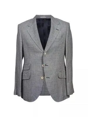 Brunello Cucinelli Houndstooth-pattern Blazer