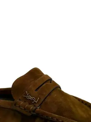 Saint Laurent Le Loafer Logo-plaque Mules