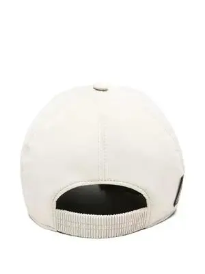 MOORER Logo-detail Baseball Cap - Neutrals