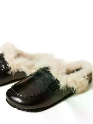 TWINSET Faux-fur Mules