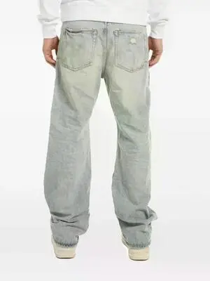 PURPLE BRAND Distressed Straight-leg Jeans