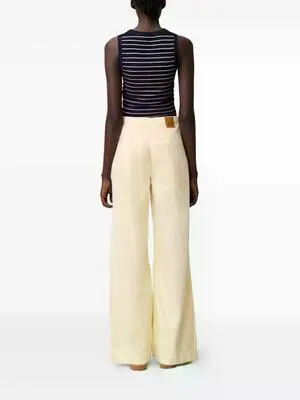 Claudie Pierlot Denim Sailor Jeans - Neutrals