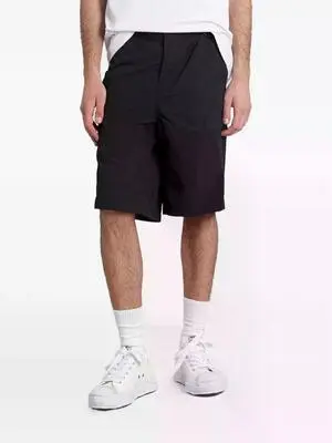 MAHARISHI Logo-print Cargo Shorts - Black