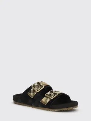 Burberry Heeled Sandals - Black