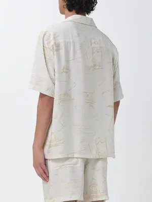 Maison Kitsuné Viscose Blend Casual Shirt
