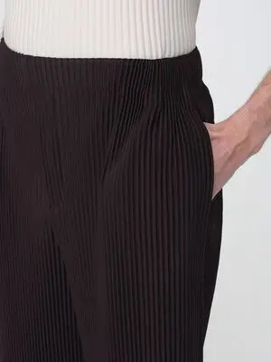 Issey Miyake Homme Plissé Pleated Technical Crêpe Shorts - Black
