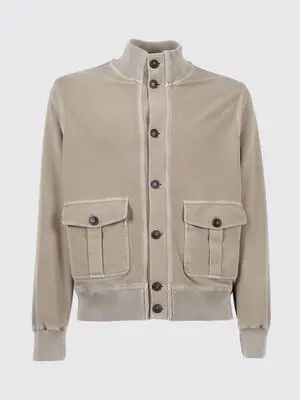 CIRCOLO 1901 Cotton Bomber Jacket - Green