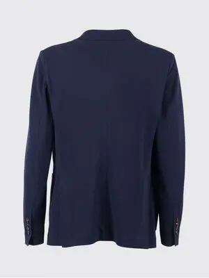 CIRCOLO 1901 Single Breasted Blazer In Cotton - Blue