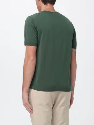 DRUMOHR Cotton Crew Neck Knit - Forest Green