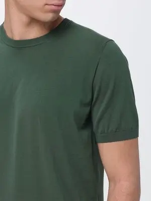 DRUMOHR Cotton Crew Neck Knit - Forest Green