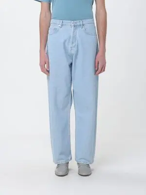 Maison Kitsuné Mid-rise Wide-leg Five-pocket Jeans