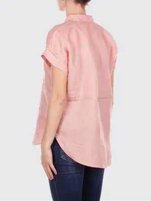 Ralph Lauren Striped Cotton Relaxed Fit Shirt - Pink