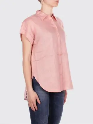 Ralph Lauren Striped Cotton Relaxed Fit Shirt - Pink