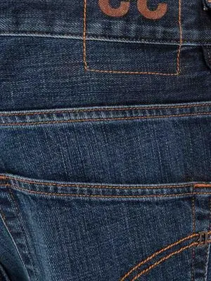 DONDUP Slim Fit Cotton Denim Jeans - Blue