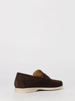 Bally Suede Loafers - Ebony
