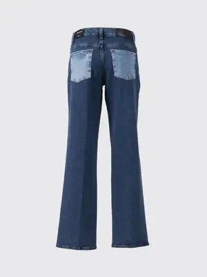 7 For All Mankind Stovepipe Straight Stretch Denim Jeans
