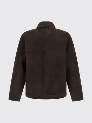 GIORGIO BRATO Suede Shirt Jacket - Brown