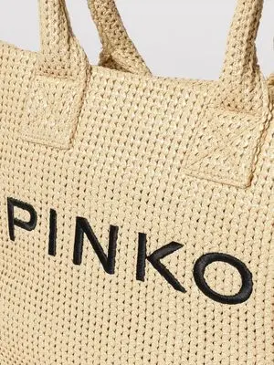Pinko Raffia Tote Bag - Rope