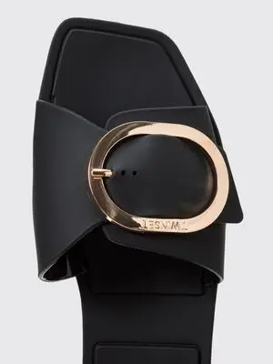 TWINSET U & B Heeled Sandal - Black