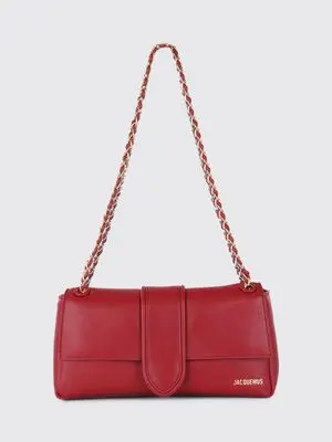 Jacquemus Le Bambino Chaîne Leather Shoulder Bag - Red