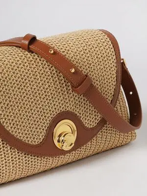 COCCINELLE Nikla Raffia And Crossbody Bag